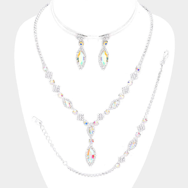 Prom Jewelry, Prom Earrings, Necklace Sets & Bracelets | L&M Bling ...